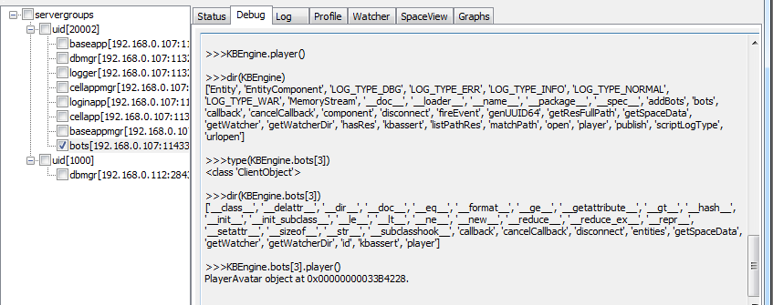 bots， clientappbase增加api， player（）方法获取当前玩家 · Issue #1187 · kbengine/kbengine · GitHub