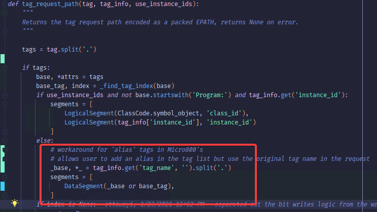 [BUG] - Can't read the tag values using alias name · Issue #143 ...