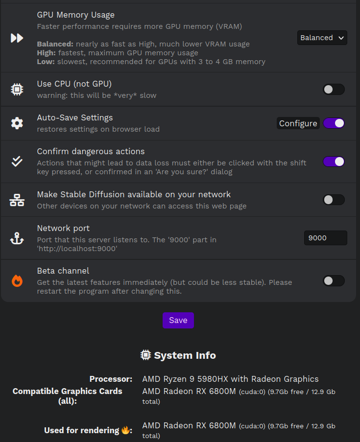 Work with AMD CPUs · Issue #804 · easydiffusion/easydiffusion · GitHub