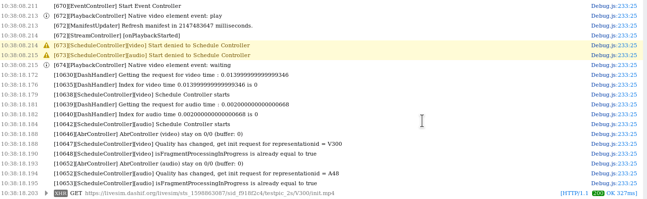 Segments not yet available in dynamic stream: playback won't start (regression) · Issue #3352 ...