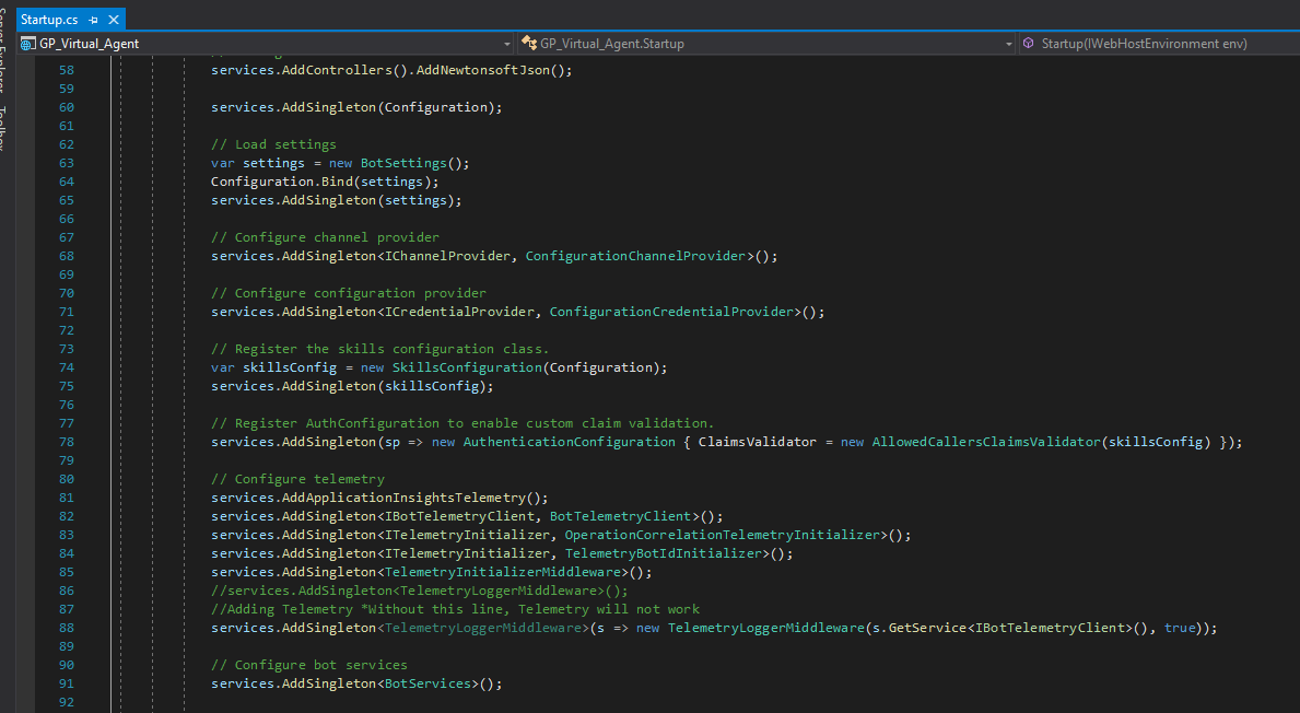 Missing QnA Maker Insights Telemetry · Issue #3447 · microsoft/botframework-solutions · GitHub