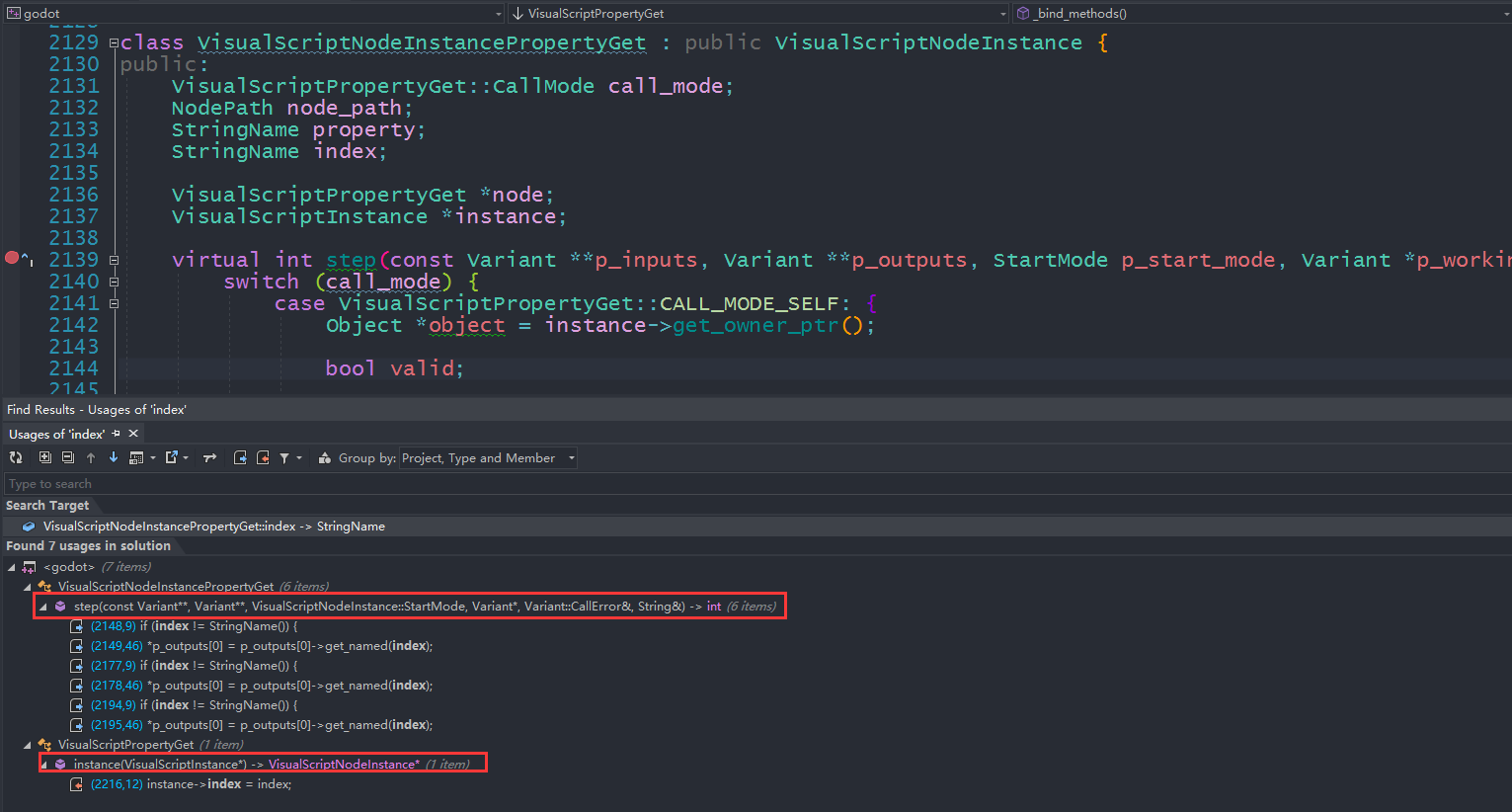 The `get` And `set` Nodes Of The Visual Script Did Not Work Correctly 