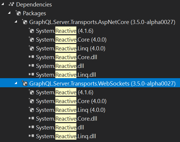 Subscriptions does not work in WebSockets 3.5.0 · Issue #272 · graphql-dotnet/server · GitHub