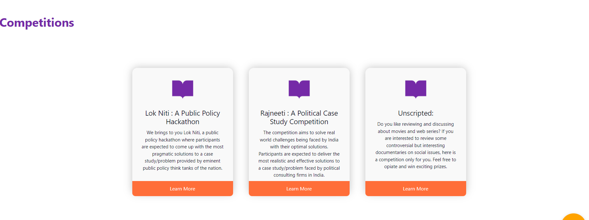 Policy Conclave Page · Issue #34 · dxaman/The_Collab · GitHub