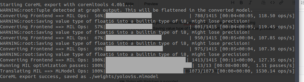 Saving Value Type Of Float16 Into A Builtin Type Of I8 · Issue 831 · Apple Coremltools · Github