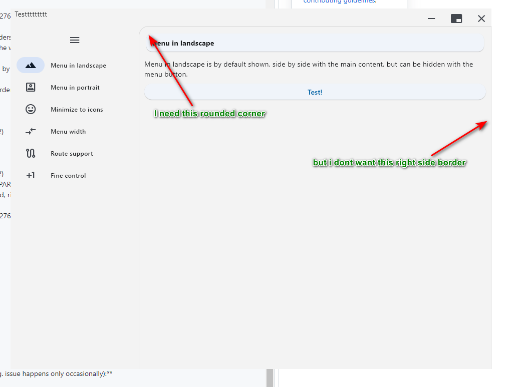create border for one corner rounded Container(with border radius) failed. · Issue #1697 · flet ...