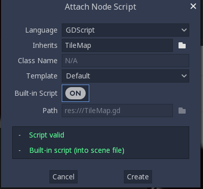 Can't create builtin script if file exists · Issue #16425 · godotengine/godot · GitHub