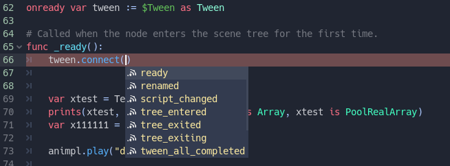 Explicit types break contextual autocompletion · Issue #31818 · godotengine/godot · GitHub