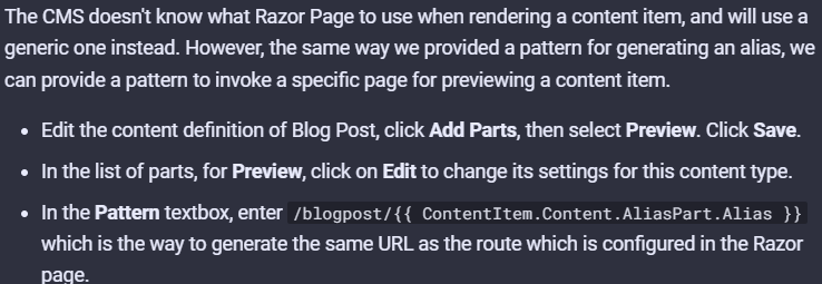 Preview Part Is Missing After Migration · Issue 10360 · Orchardcms Orchardcore · Github