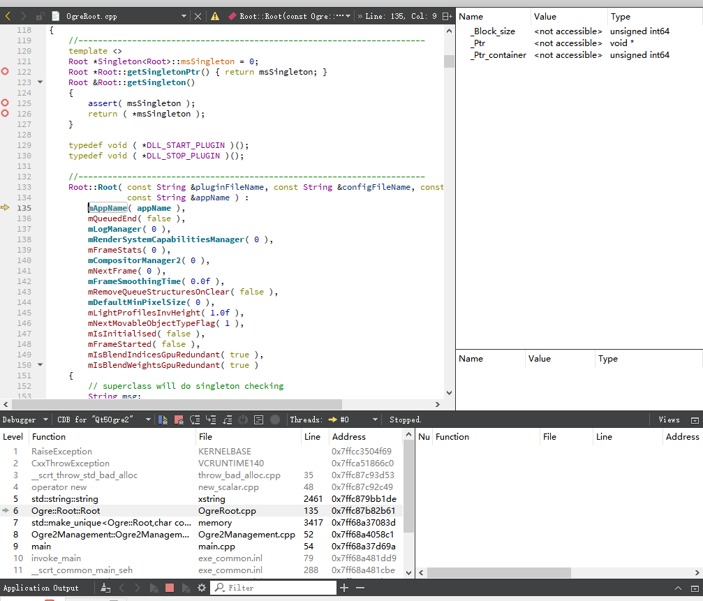 Create Ogre::Root crash when building debug exe with msvc compiler · Issue #269 · OGRECave/ogre ...