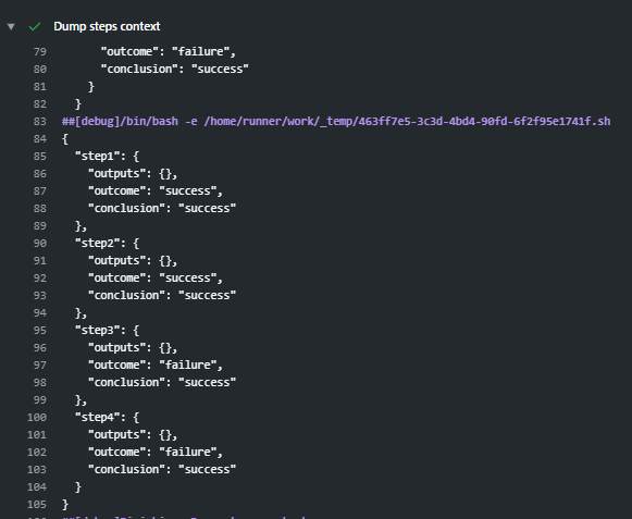 Count the total number of successful steps in a job using github ...