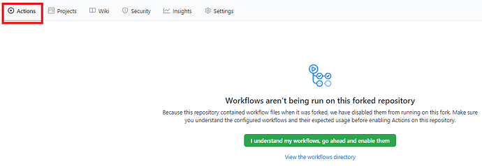 Run GitHub Actions on forked repository for pushing certain changes · community · Discussion ...