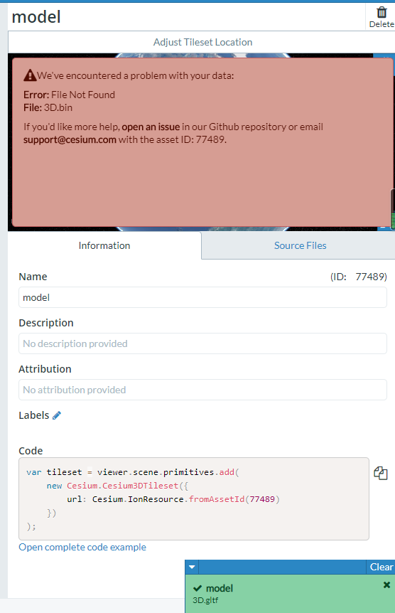 Tiling Issue With Asset Id 77489 · Issue 290 · Cesiumgscesium Ion Rest Api Examples · Github 6233