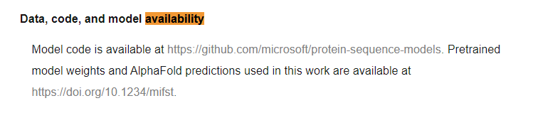 This Doi Prefix Is Currently Inactive · Issue 14 · Microsoftprotein Sequence Models · Github 