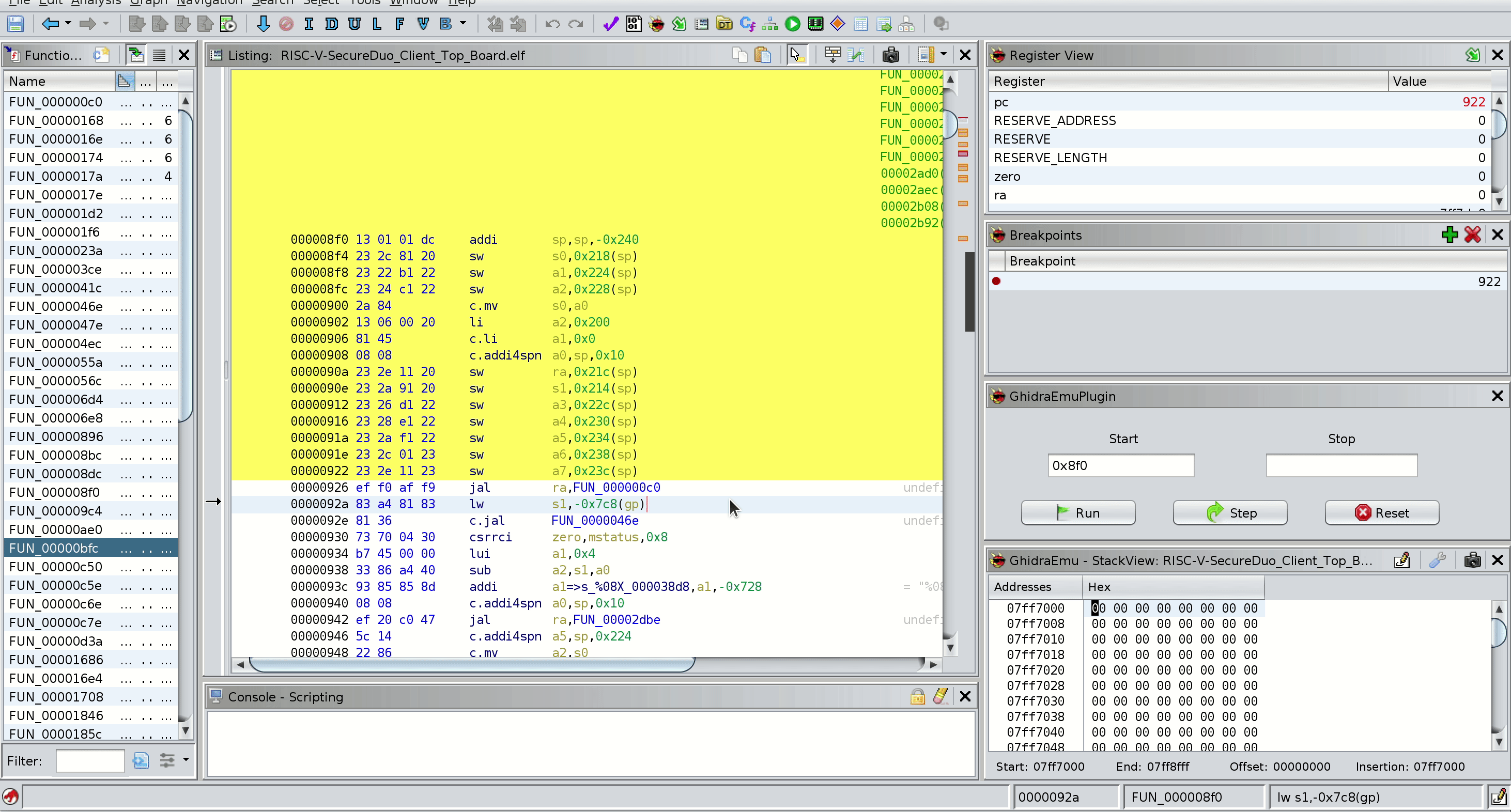 Adding Step Over Feature · Issue 9 · Nalen98ghidraemu · Github 