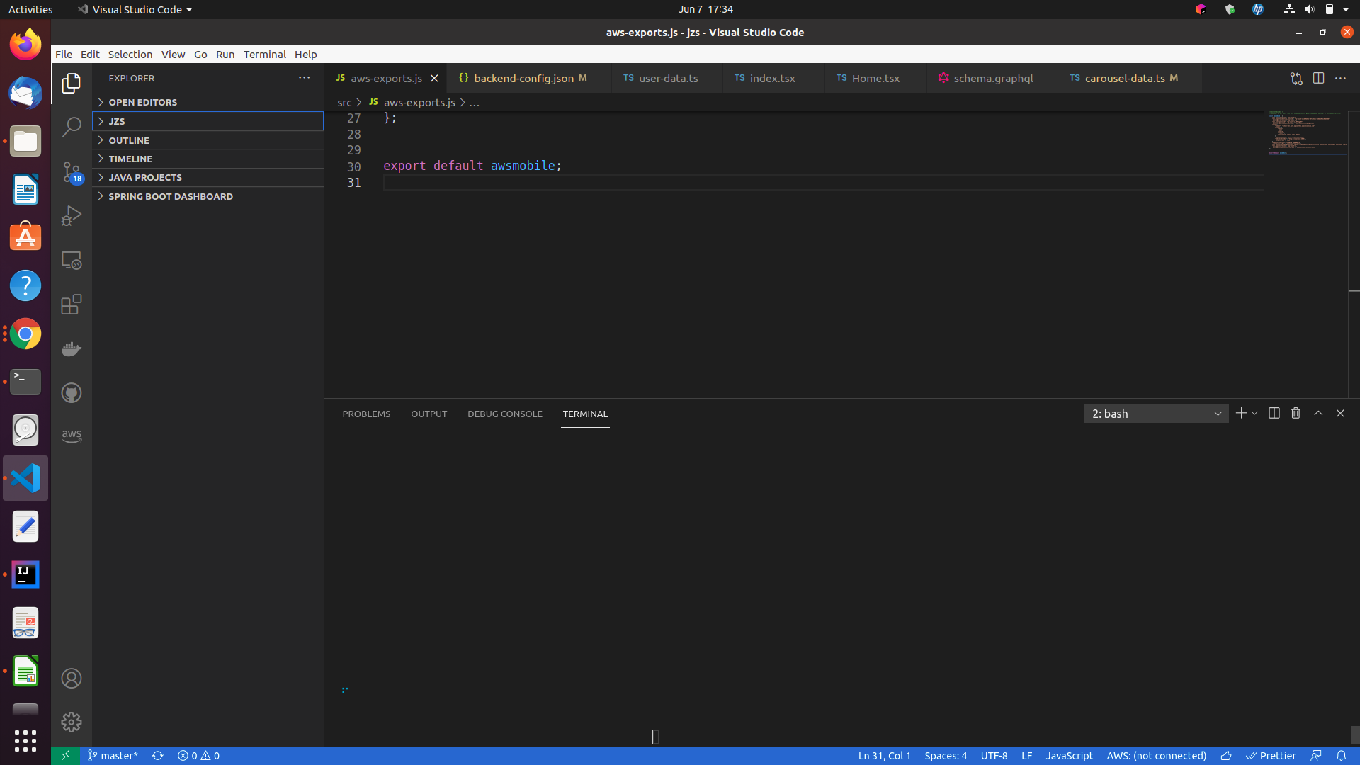 Blank Terminal on Ubuntu · Issue #125662 · microsoft/vscode · GitHub