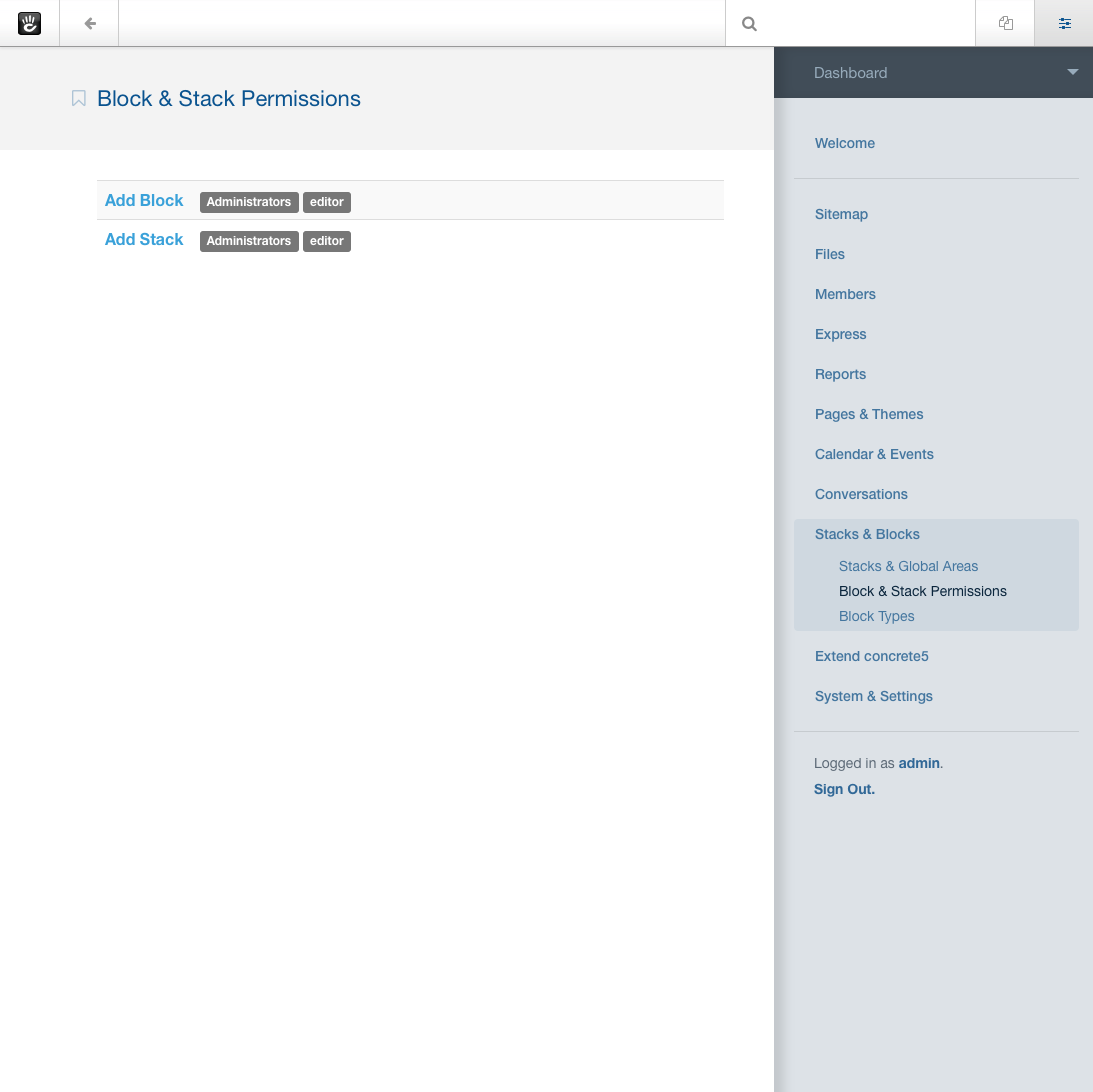 Unable to add blocks with advanced permissions · Issue #7086 · concretecms/concretecms · GitHub