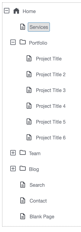 General Tree/Sitemap Style Improvements; Ensure that Dashboard > System and Settings > Express ...