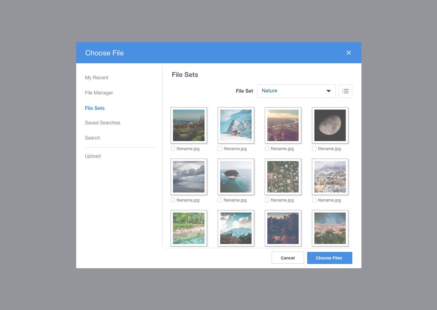 Complete the new In-Page File Chooser Component · Issue #8754 · concretecms/concretecms · GitHub