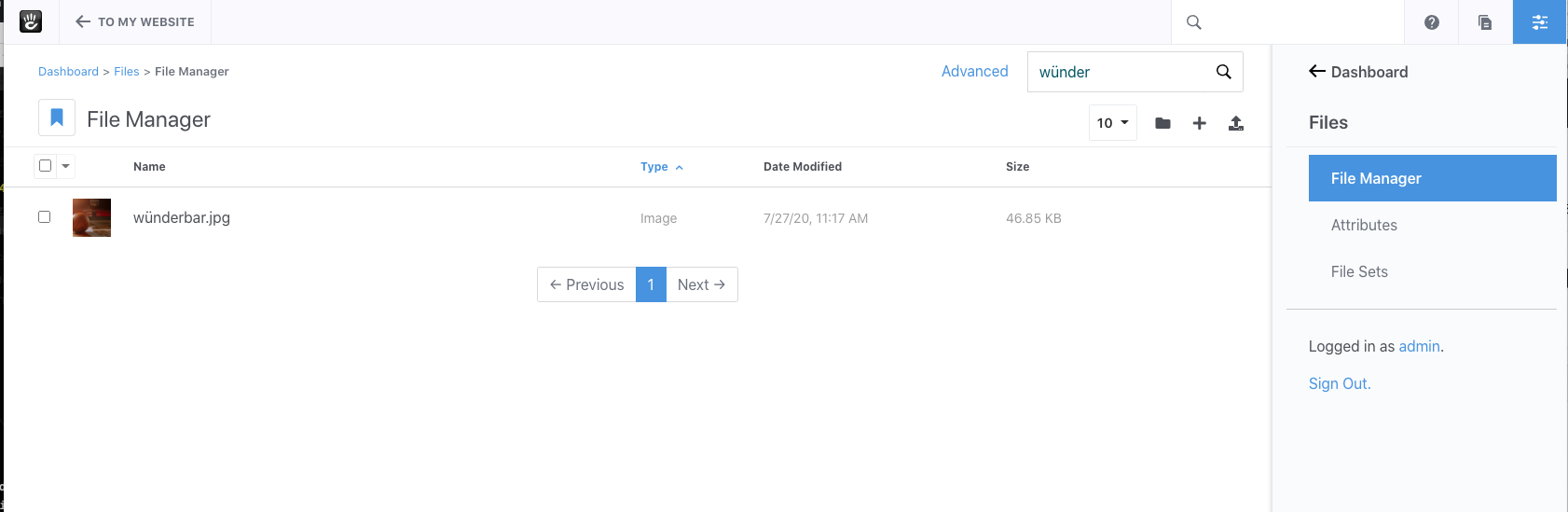 File Manager Search doesn't work with german Umlauts · Issue #8905 · concretecms/concretecms ...