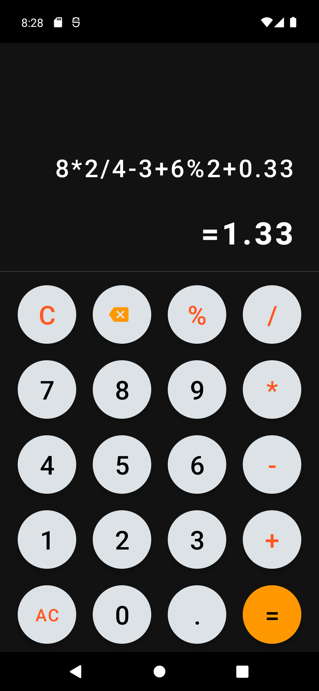 GitHub - bonifasiustrg/CalculatorApp: Calculator App