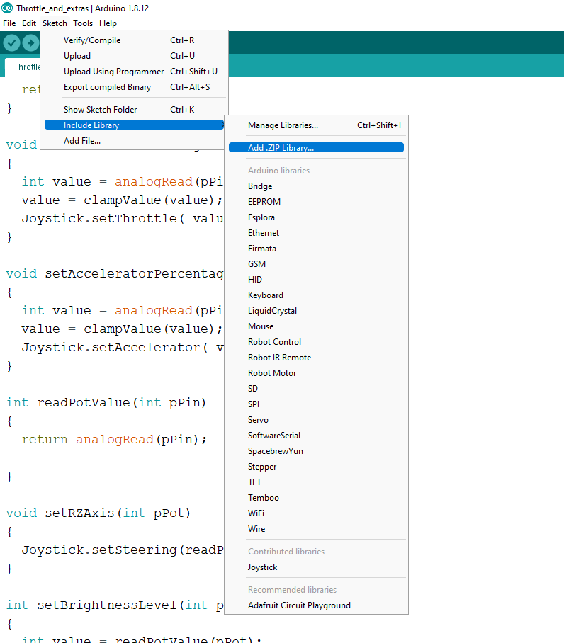 GitHub - JammyJ1mJ1m/FlightSimThrottle