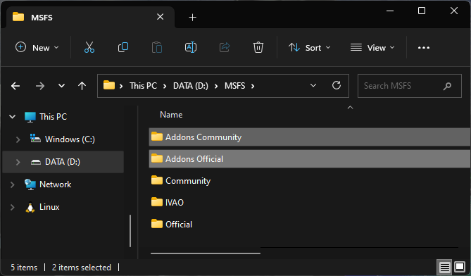 GitHub - vexfreeze/msfs-addon-linker-official-folder: How to link Official and Community folders ...