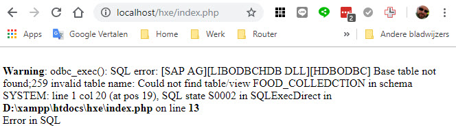 Build a PHP app connecting to SAP HANA Express Edition · Issue #3205 ...