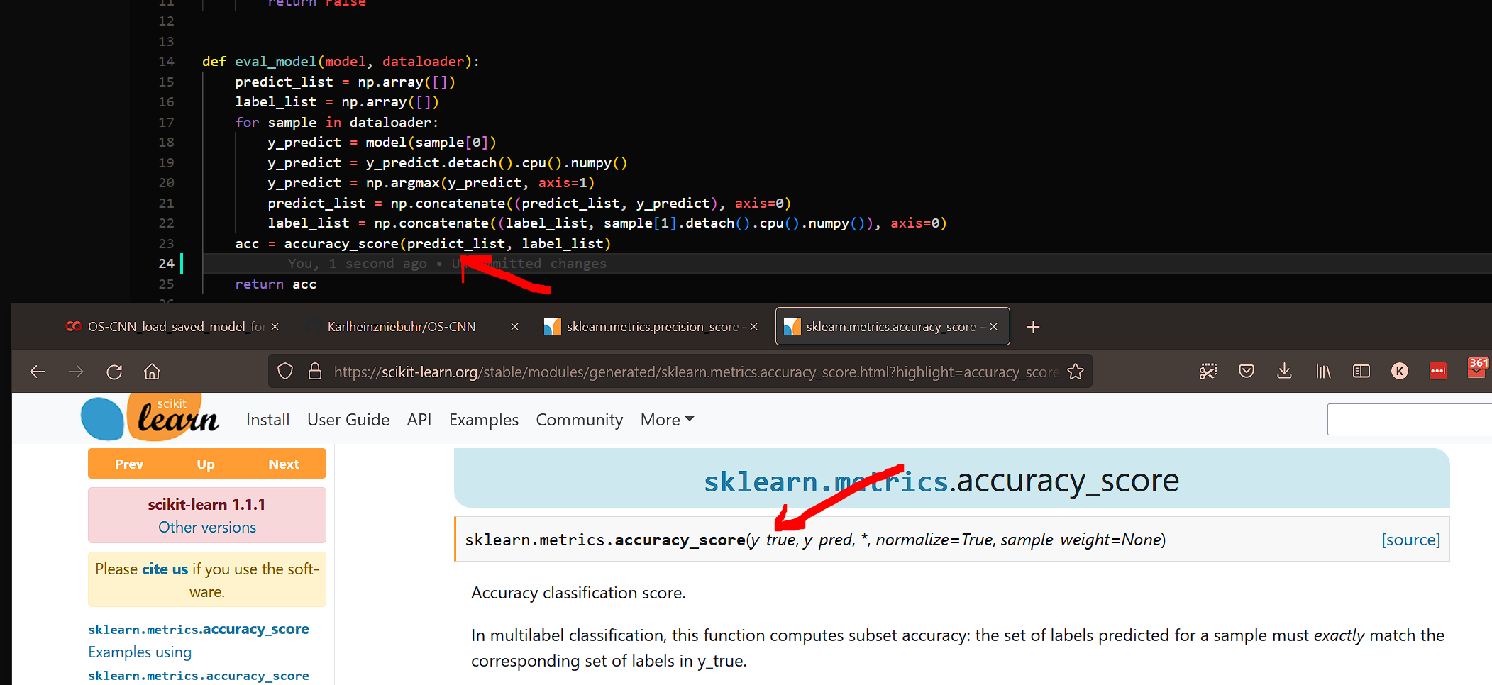 wrong accuracy_score input ? · Issue #12 · Wensi-Tang/OS-CNN · GitHub