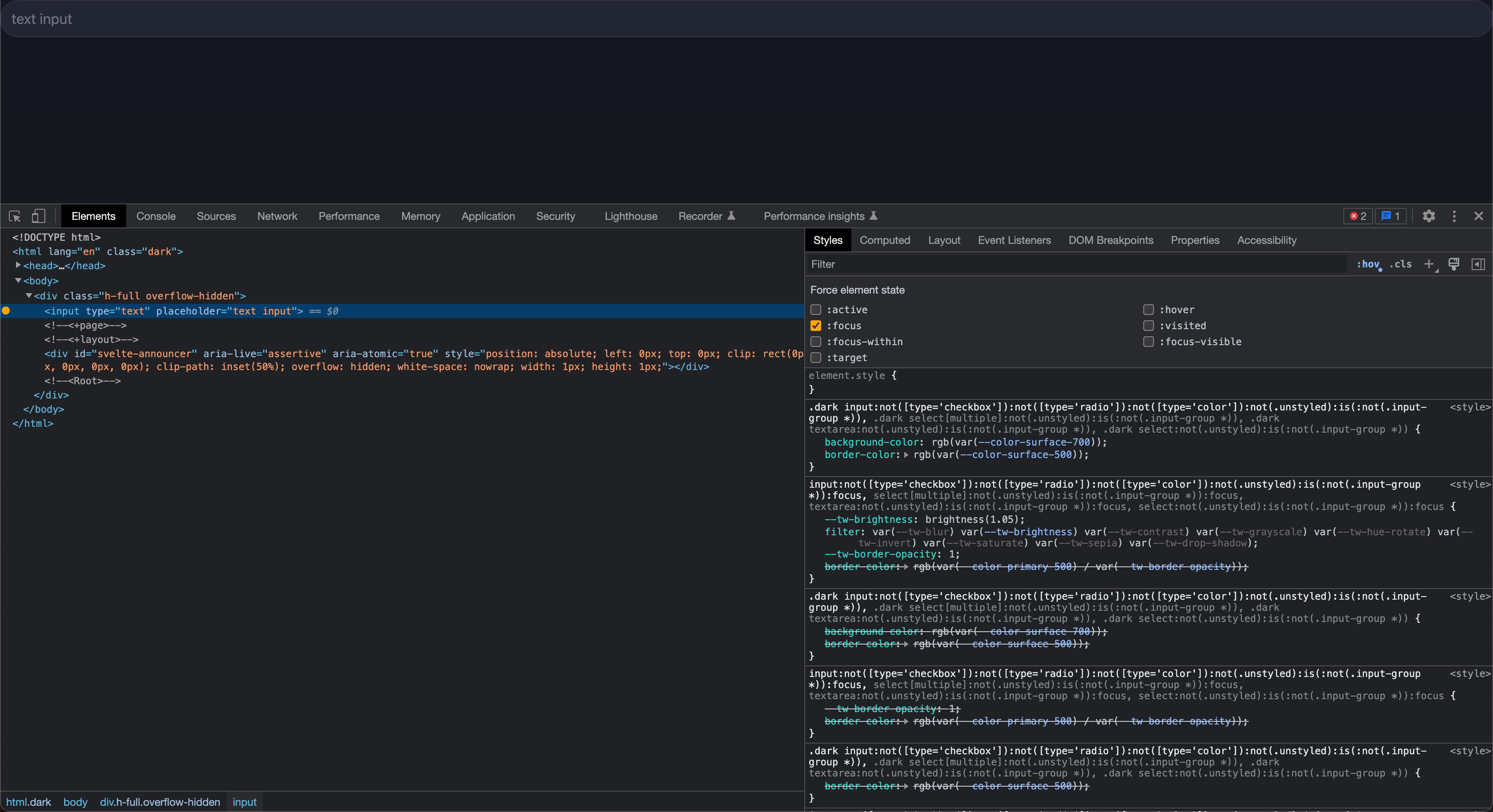 Strange css inheritance for inputs · Issue #888 · skeletonlabs/skeleton · GitHub