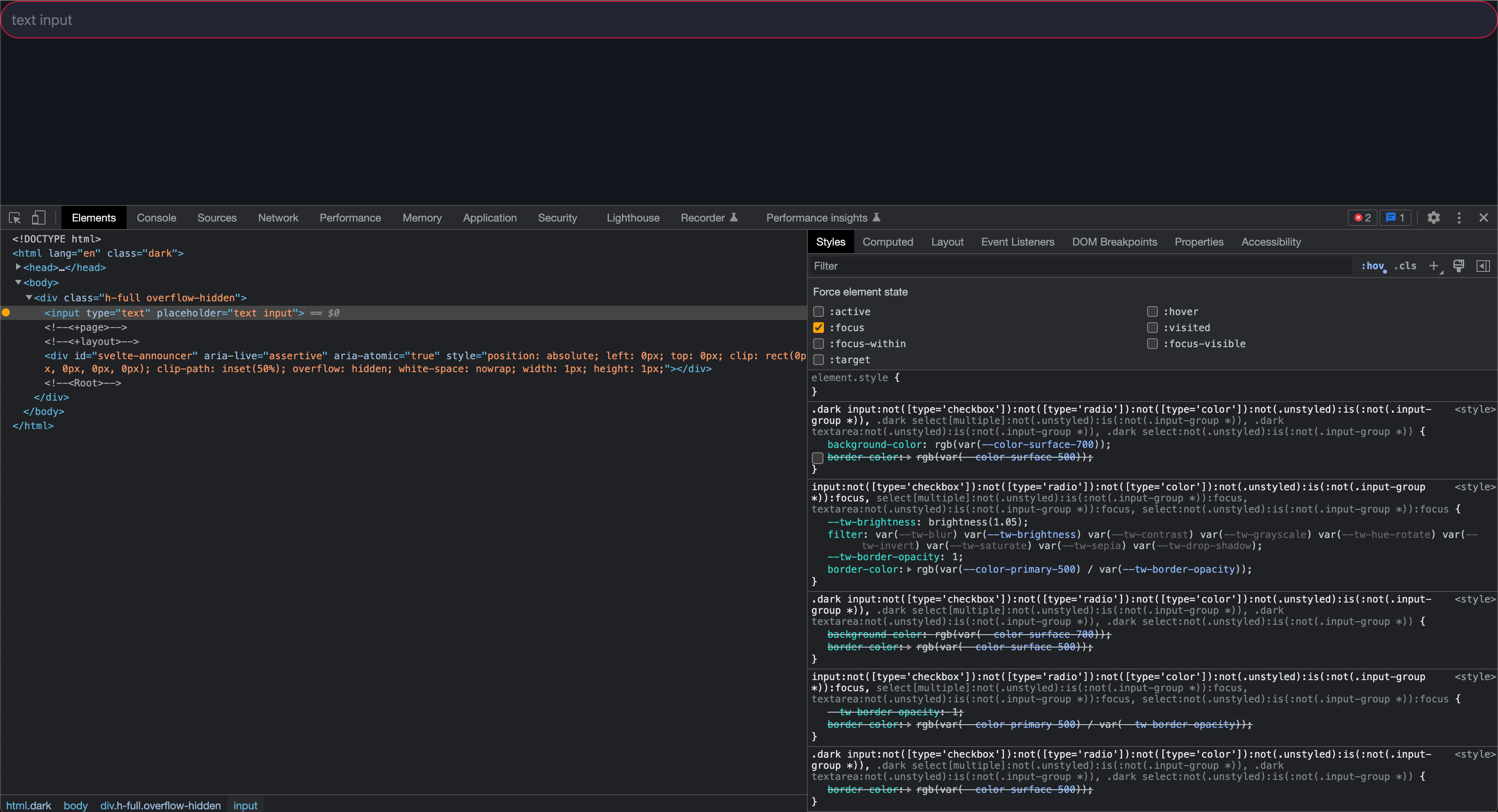 Strange css inheritance for inputs · Issue #888 · skeletonlabs/skeleton · GitHub