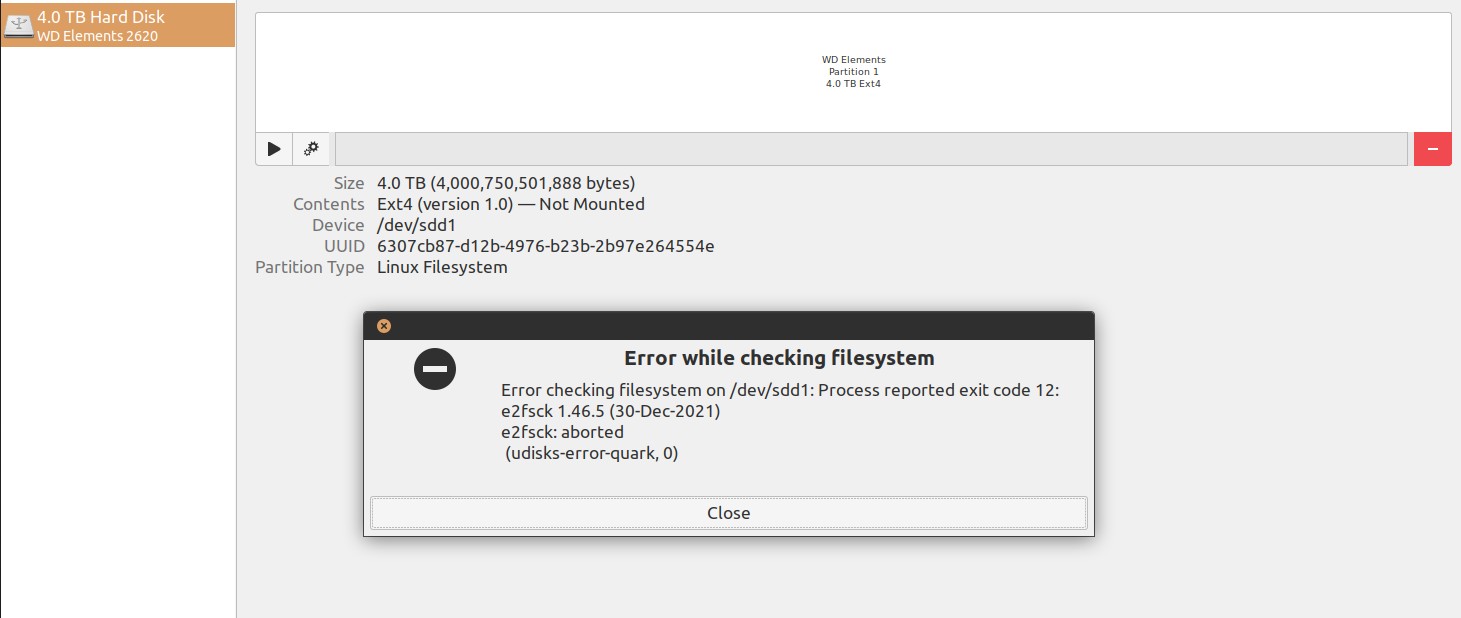 View Last Log Errors Failed Read Only File System · Issue 1426