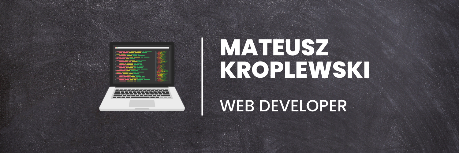 Kroplewski-M (Mateusz Kroplewski) · GitHub