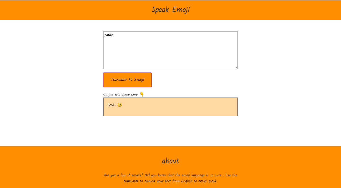GitHub - PriyanshuSinghR/speak-emoji