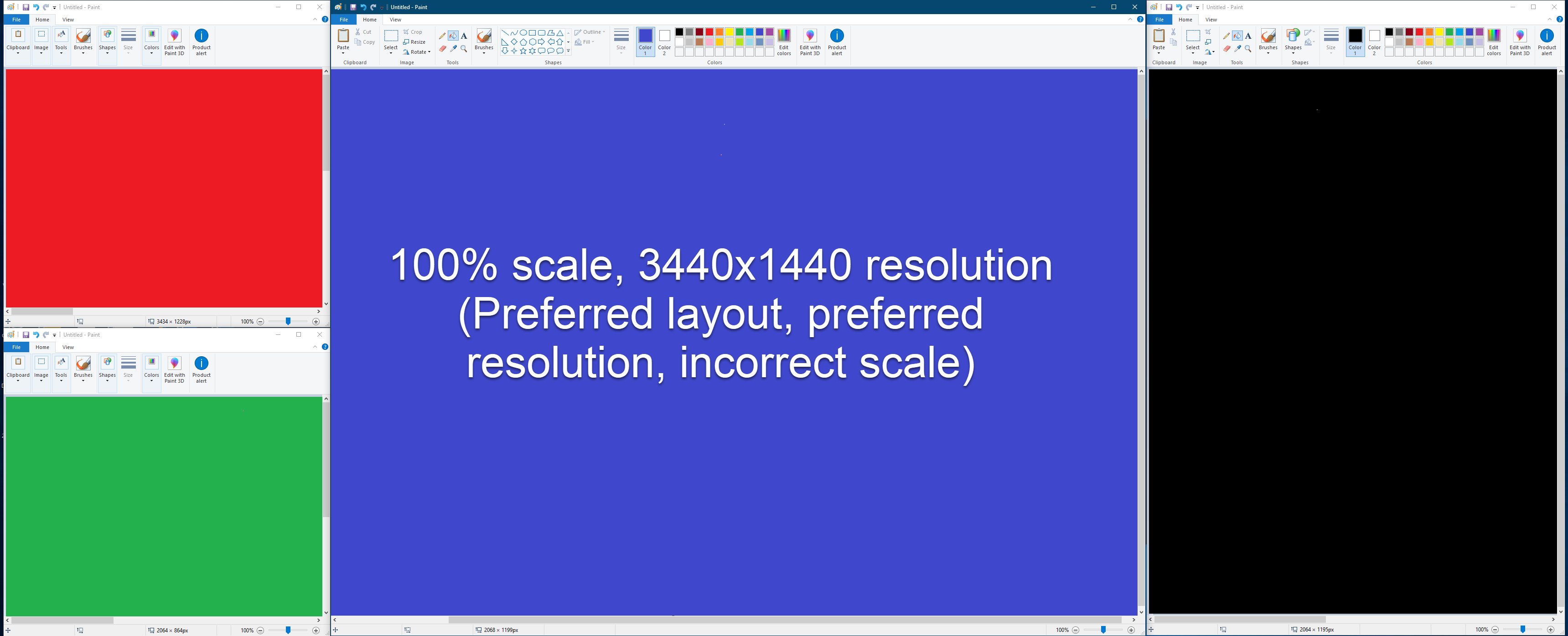 FancyZone zones using "absolute" and not "relative" sizing on resolution or zoom/scale change ...