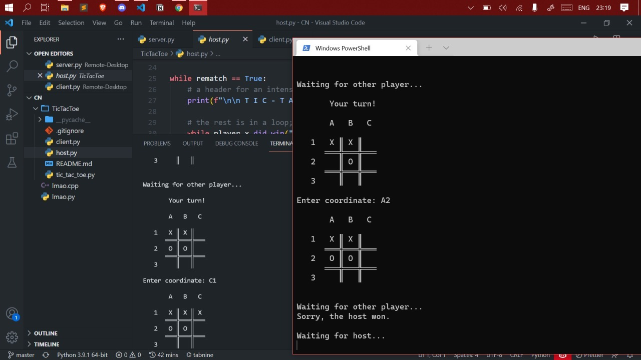 Tic Tac Toe Vs Ai Game In Python Free Source Code Free Source Code 