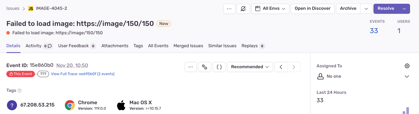 Replays not being linked to issue · Issue #60255 · getsentry/sentry · GitHub