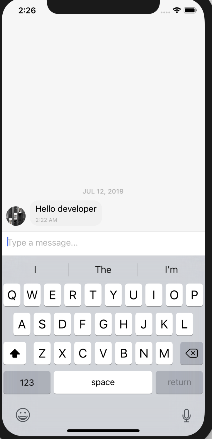 Issue with iOS input and chat does not go up · Issue #1310 · FaridSafi/react-native-gifted-chat ...