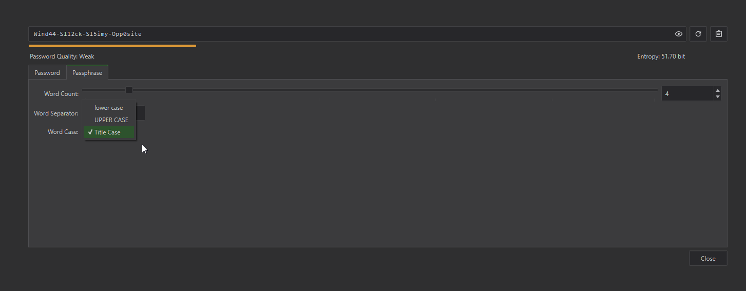 number in passphrase PasswordGenerator · Issue #7504 · keepassxreboot ...