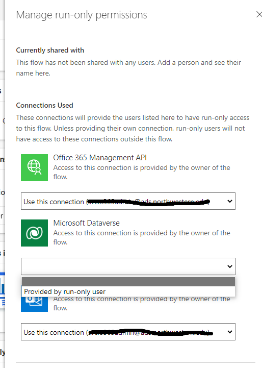 [CoE Starter Kit - BUG] Child Admin | Sync Logs flow 'use this connection' not visible in ...