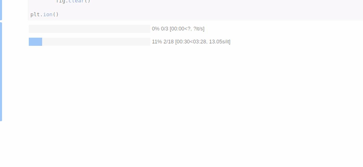 Notebook nested progress bar introduces blank lines when leave is set ...