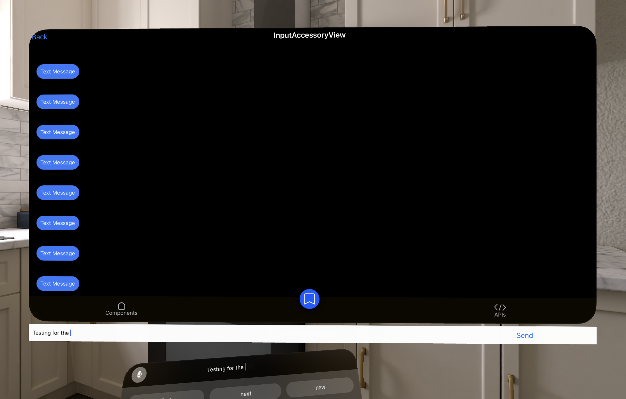 Mark `InputAccessoryView` as unavailable on this platform · Issue #8 · callstack/react-native ...