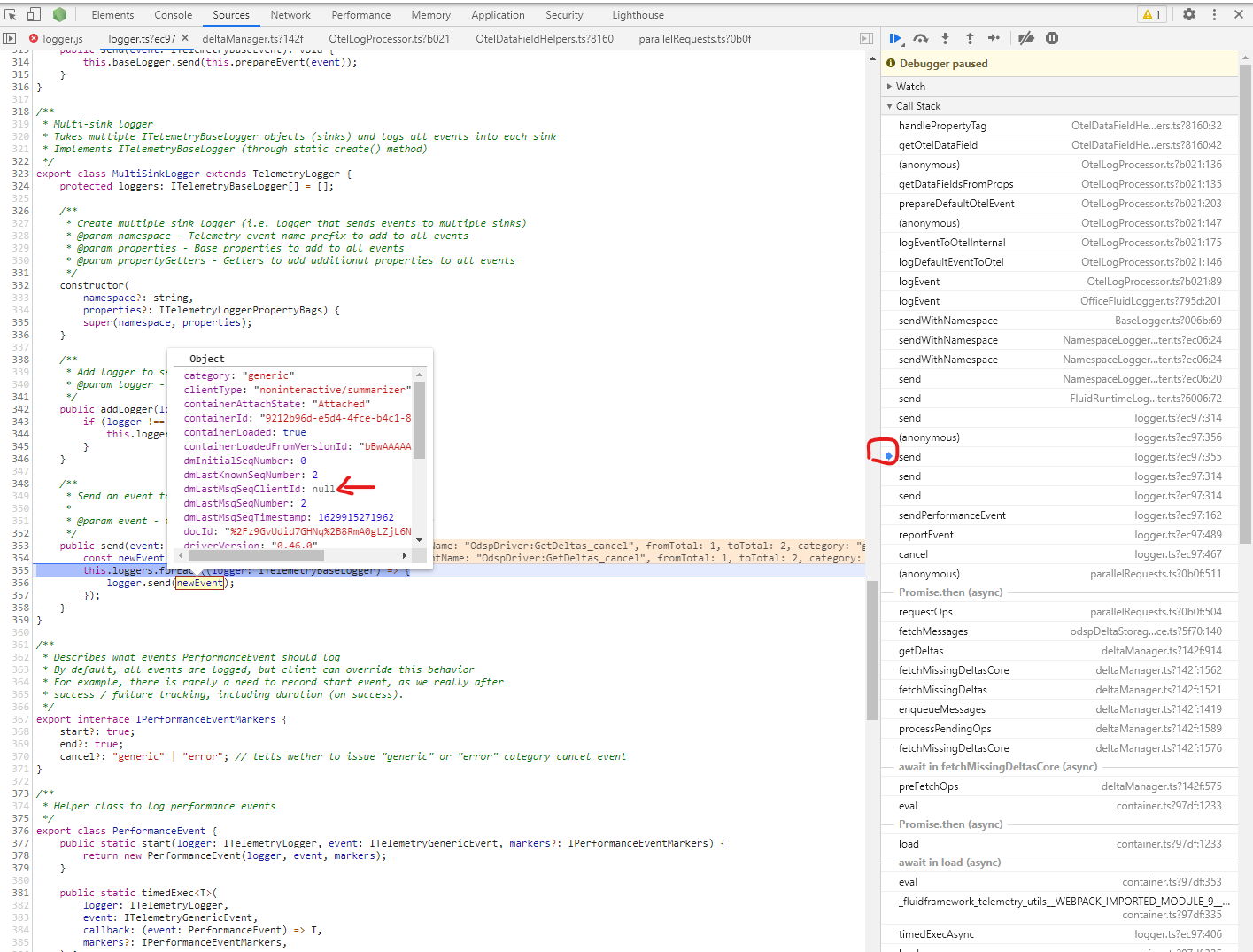 dmLastMsqSeqClientId could be null · Issue #7253 · microsoft/FluidFramework · GitHub