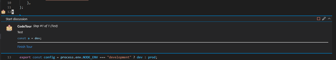 "Insert code" not appearing below code blocks · Issue #150 · microsoft/codetour · GitHub