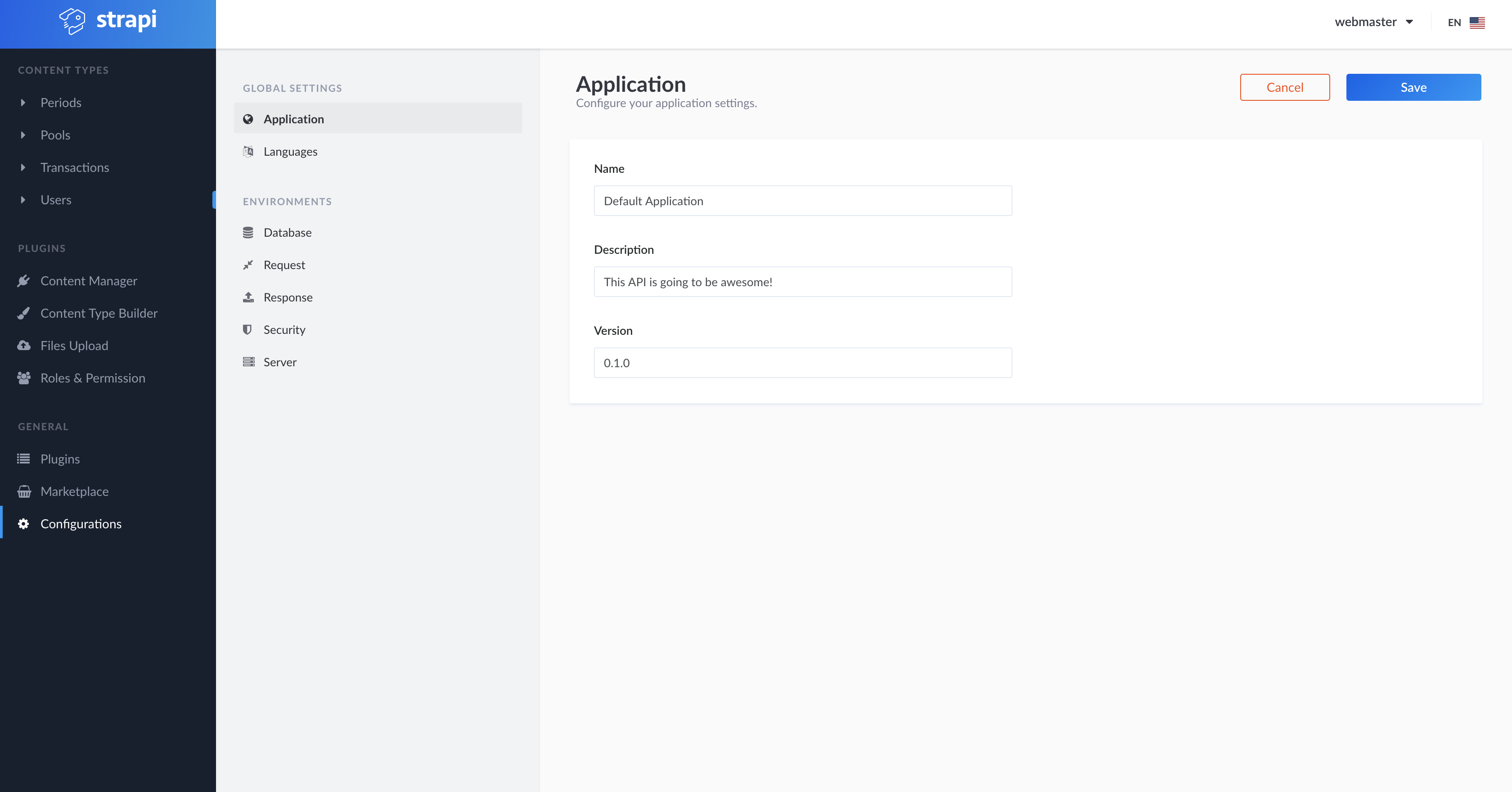 How to add custom configuration? · Issue #1951 · strapi/strapi · GitHub