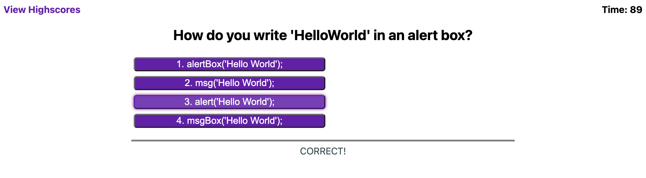 GitHub - cjohnson74/JavaScript-Code-Quiz: At some point in my journey ...