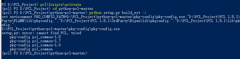Error while installing using setup.py · Issue #182 · strawlab/python-pcl · GitHub