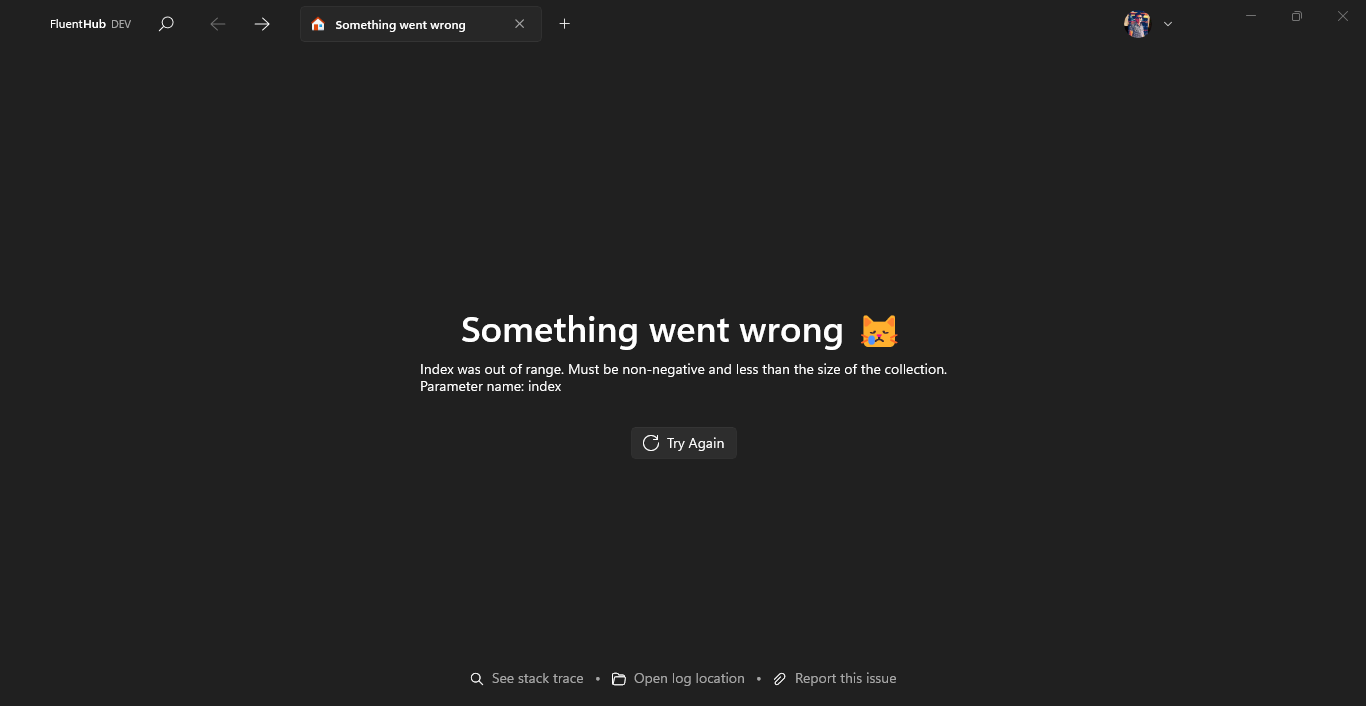 Home Page Crash and Inaccessible Account-Related Information · Issue ...