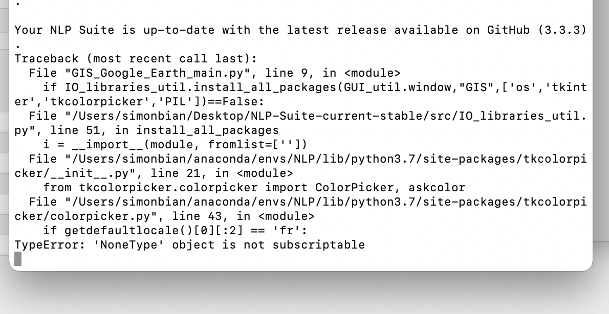 [BUG resolved but for any interested user Please read]: Google Earth Pro error on Mac · Issue ...