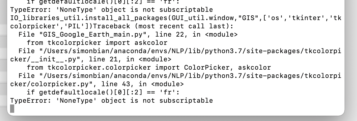 [BUG resolved but for any interested user Please read]: Google Earth Pro error on Mac · Issue ...